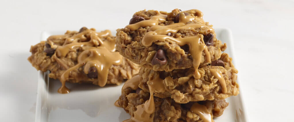3 Ingredient Peanut Butter Oatmeal Cookies — Skippy® Brand