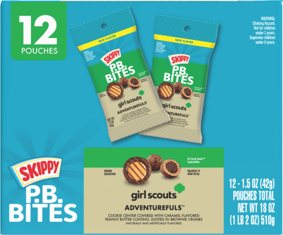 P.B. Bites Girl Scout Cookie™ Adventurefuls™ Cookie — Skippy® Brand